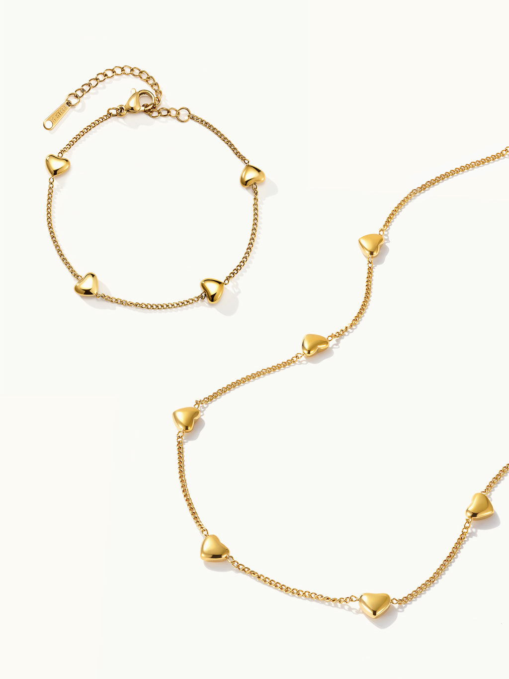 Duke Chain Heart Set | Vonaura – VONAURA